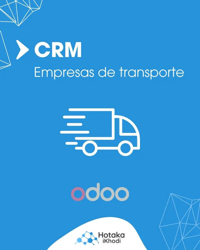 CRM para empresas de transporte de Odoo ERP